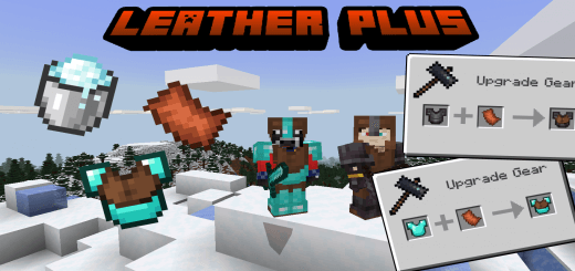 Leather Plus Mod - Mods for Minecraft