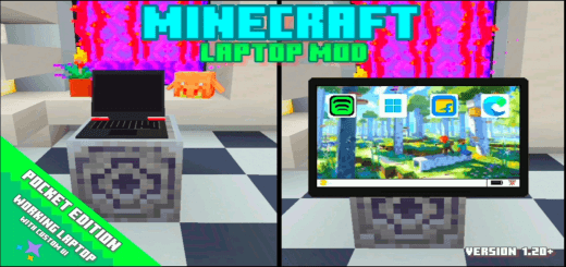 Laptop with Custom UI Screen Mod - Mods for Minecraft