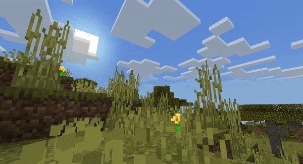 Waving Grass Texture pack - Mods for Minecraft