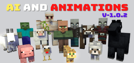 Ai and Animation Mod - Mods for Minecraft