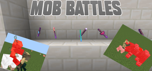 Mob Battles Mod 1.20(Target Setter Stick) - Mods for Minecraft