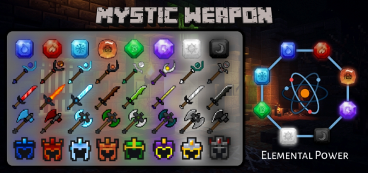 Mystic Weapon Mod - Mods for Minecraft