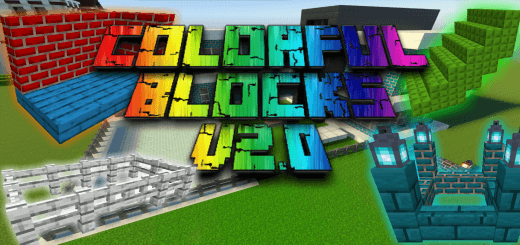 Colorful Blocks Mod[16 colors] - Mods for Minecraft