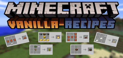 Vanilla Recipes Mod - Mods for Minecraft