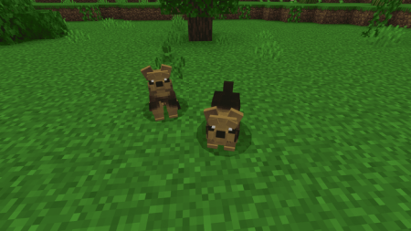 Dogs Plus Mod[23 dog] - Mods for Minecraft