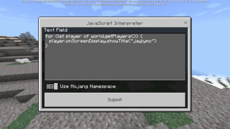 GameTest Interpreter Mod - Mods for Minecraft