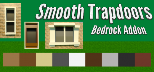 Smooth Trapdoors Texture pack - Mods for Minecraft