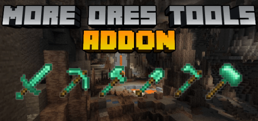More Ores Tools Mod[370 new tools and 20 new armors - Mods for Minecraft