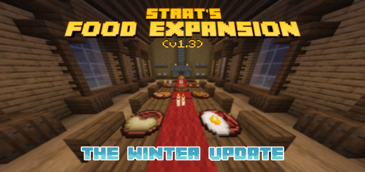 Strat's Food Expansion Mod - Mods for Minecraft