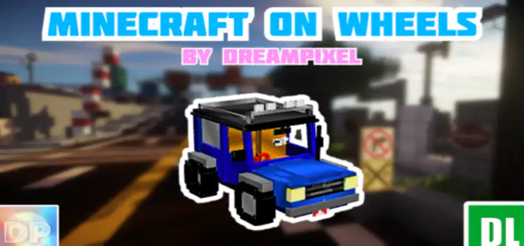Minecraft On Wheels Mod(12 new cars) - Mods for Minecraft
