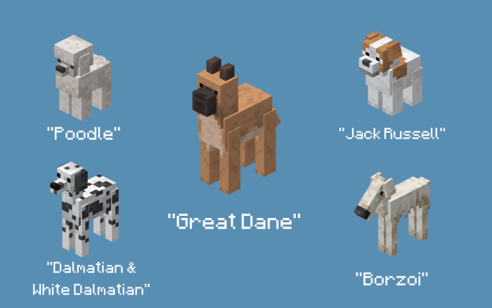 The Doggos Textures pack - Mods for Minecraft