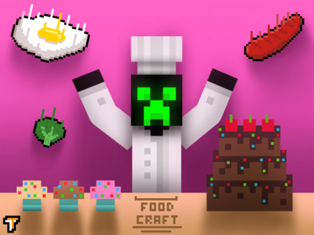FoodCraft Mod v6[70+ food] - Mods for Minecraft
