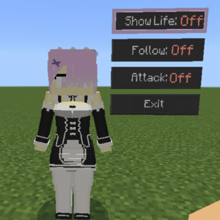 Anime Waifus Mod[8 Waifus] - Mods for Minecraft
