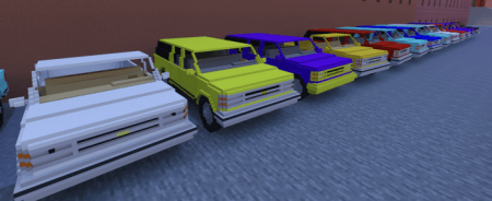 SUV and Pickup Truck Addon - Mods for Minecraft