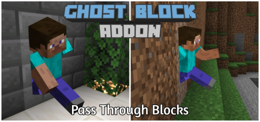 Ghost Block Addon - Mods for Minecraft