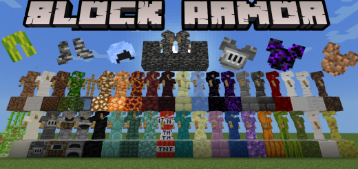 Block Armor Mod - Mods for Minecraft