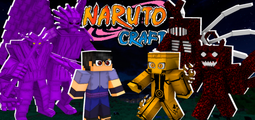 Naruto Craft Mod[Оver 50 modes and jutsus] - Mods for Minecraft