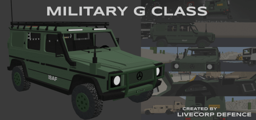Military G Wagon Mod - Mods for Minecraft