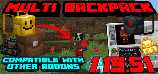 Multi Backpack Mod - Mods for Minecraft