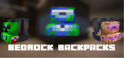Bedrock Backpacks Mod[20+ new backpacks] - Mods for Minecraft