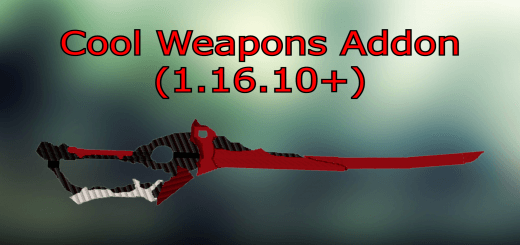 Cool 3D Weapons Mod - Mods for Minecraft