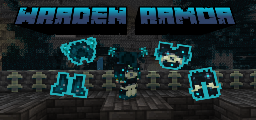 True Warden Armor Mod - Mods for Minecraft