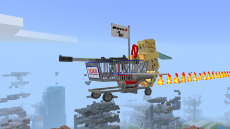 Tesco Trolley Laser Hunter X Mod - Mods for Minecraft