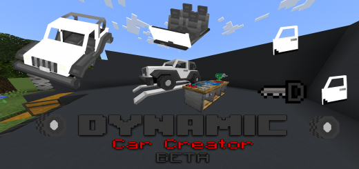 Dynamic Car Creator Mod - Mods for Minecraft