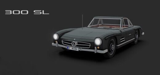 Mercedes-Benz 300SL Mod - Mods for Minecraft