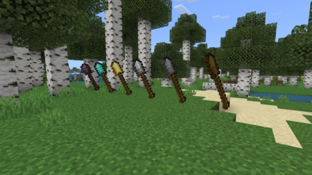 True Weapons Mod[11 melee weapons] - Mods for Minecraft