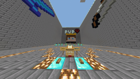 Mobile PVP Practice Map (8 mini-games) - Mods for Minecraft