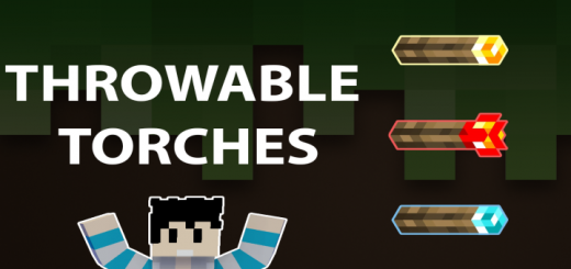Throwable Torches Mod - Mods for Minecraft