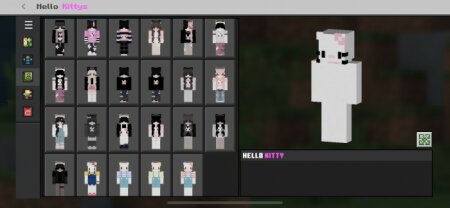 Hello Kitty Minecraft Skin - Mods for Minecraft