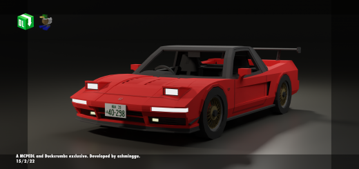 Honda NSX Type S Zero Mod - Mods for Minecraft