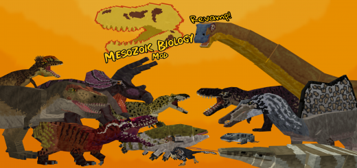 Mesozoic Biology Addon - Mods for Minecraft