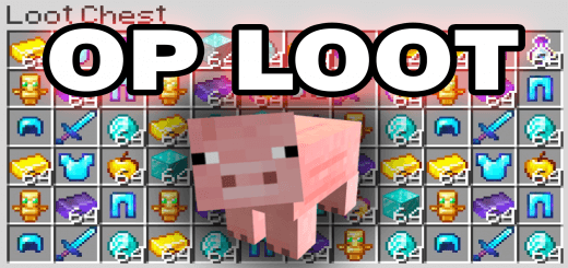 Pigs Drop OP Loot Mod - Mods for Minecraft