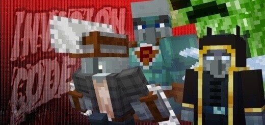 Invasion Code Red Mod(hostile mobs and bosses) - Mods for Minecraft