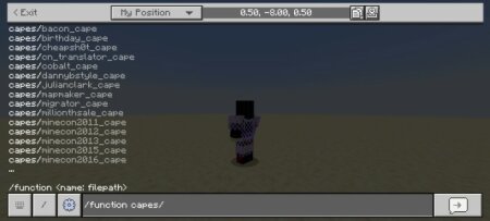 Visual Capes Mod - Mods for Minecraft