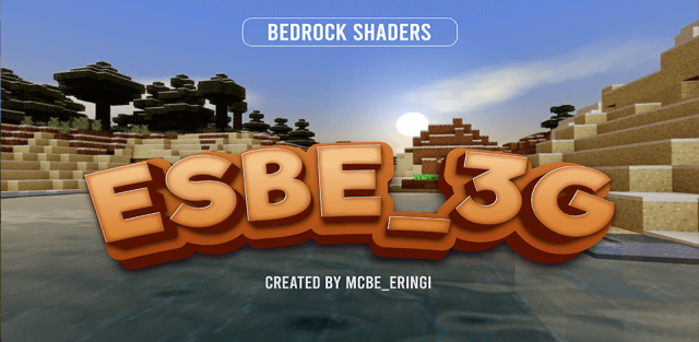ESBE_3G Shader - Mods for Minecraft