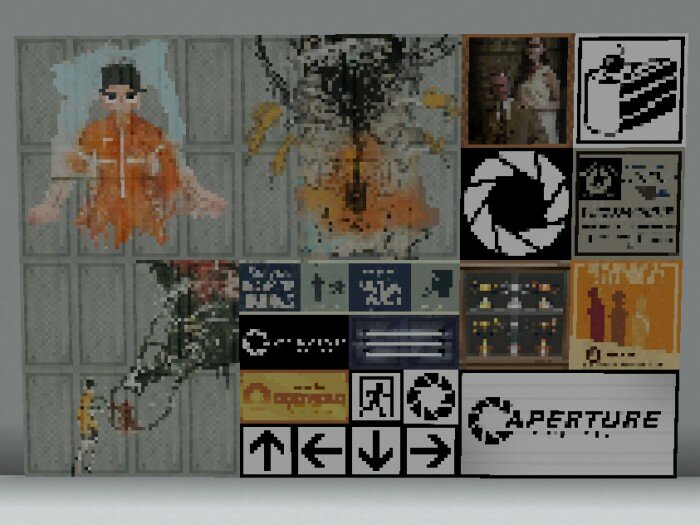 Portal 2 Decoration Mod - Mods for Minecraft