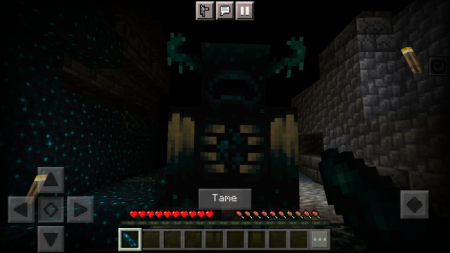 Tameable Warden Mod - Mods for Minecraft