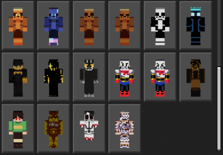 ULTIMATE Friday Night Funkin Skin Pack(64 FNF Skins) - Mods for Minecraft