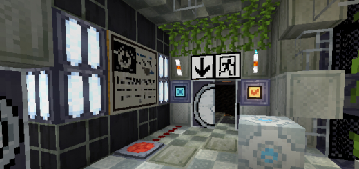 Portal 2 Decoration Mod - Mods for Minecraft