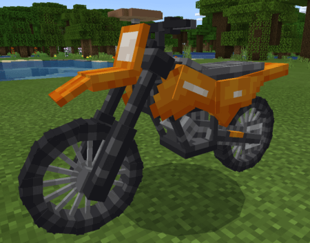 BikeCraft Mod[4 motorcycles] - Mods for Minecraft