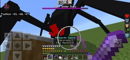 Giant Spider Boss Mod - Mods for Minecraft