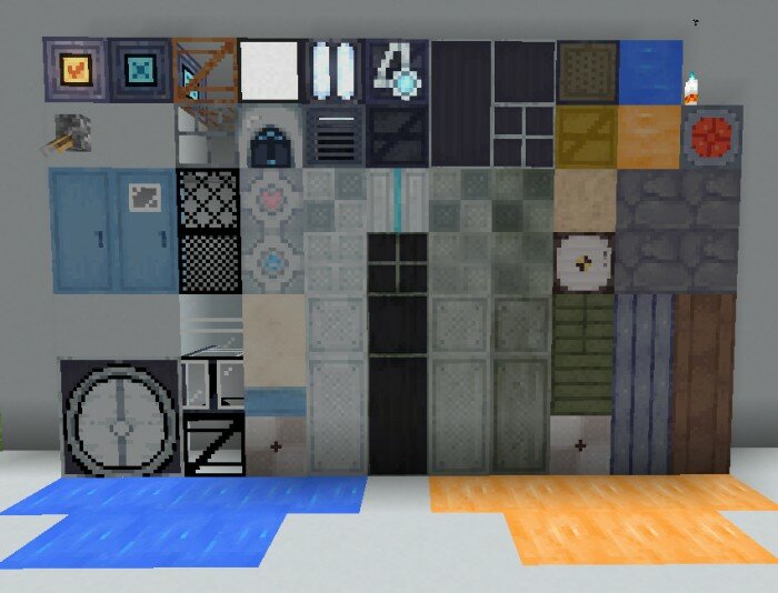 Portal 2 Decoration Mod - Mods for Minecraft