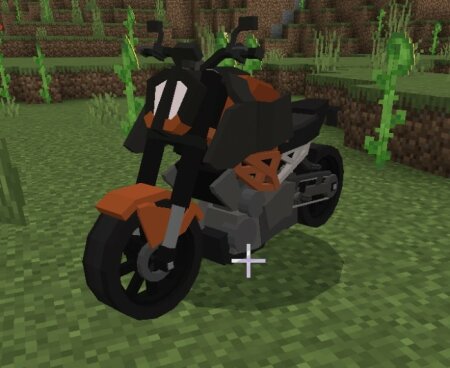 KTM 1290 Super Duke Motorcycle Mod - Mods for Minecraft