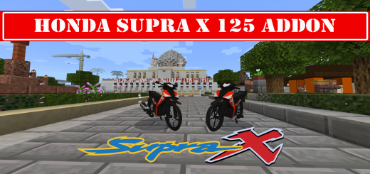 Honda Supra X 125 Mod - Mods for Minecraft