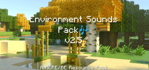 Environment Sounds Pack - Mods for Minecraft