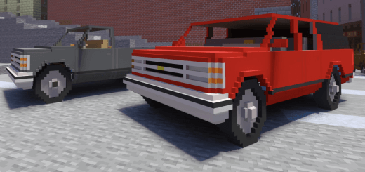 SUV and Pickup Truck Addon - Mods for Minecraft